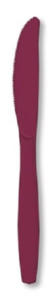 Party Central Club Pack of 288 Classic Burgundy Red Premium Heavy-Duty ...