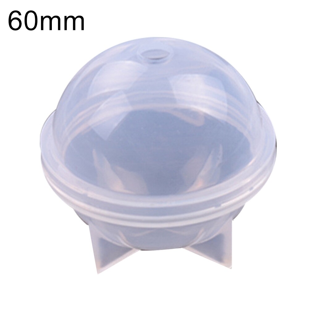 20/30/40/50/60Mm Silicone Ball Maker Mold Round Sphere Mould Diy Craft ...