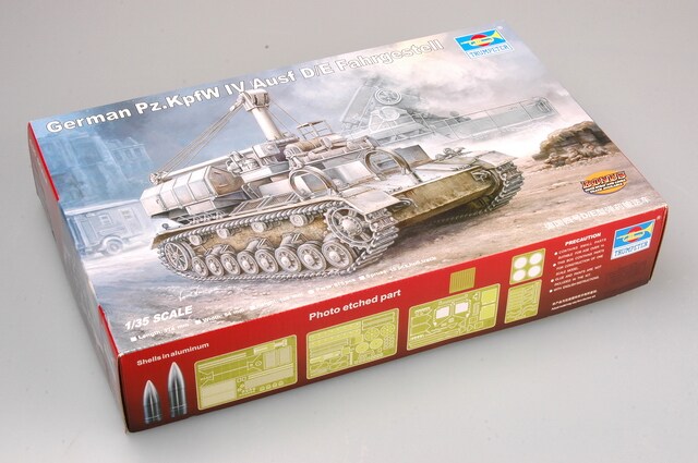 Trumpeter 1/35 PZ.KPFW IV AUSF D/E FAHRGESTELL 1/35 Plastic Model ...