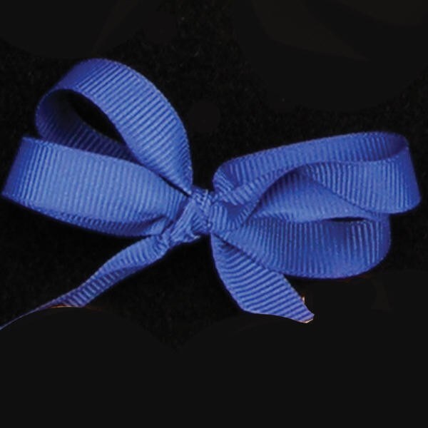 The Ribbon People Royal Blue Woven Edge Grosgrain Craft Ribbon 0.25" x ...