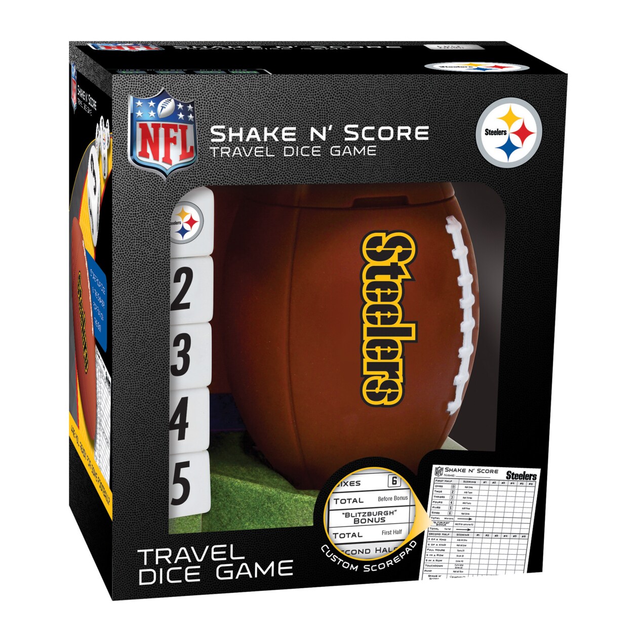 Masterpieces Officially Licensed NFL Pittsburgh Steelers Shake N' Score ...