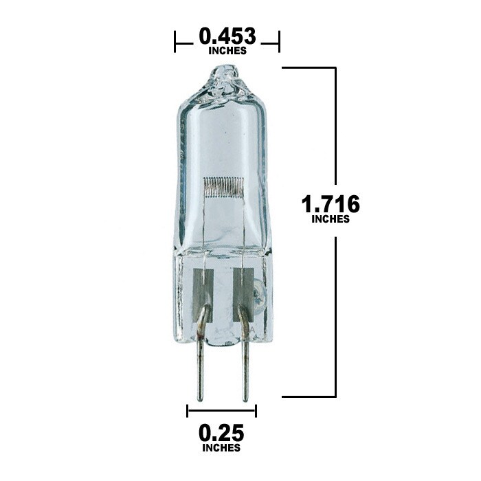 OSRAM BRL 64610 bulb - 50w 12v HLX G6.35 Bi-Pin Halogen Light Bulb ...
