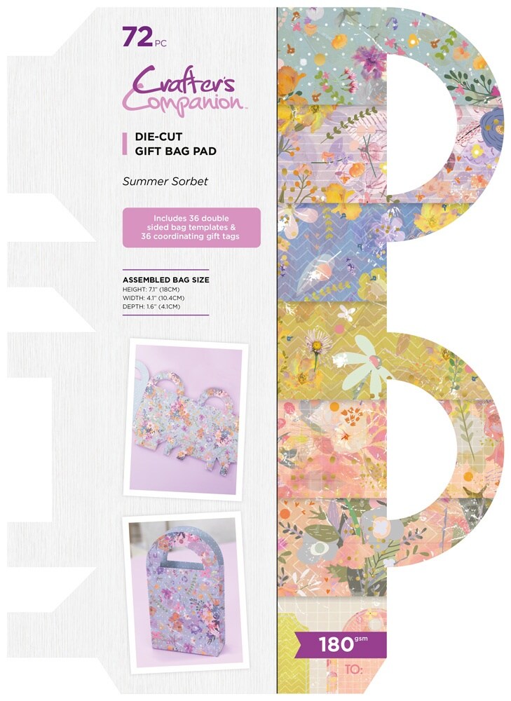 Crafter's Companion Paper Pad 12"X8"-Sumer Sorbet | Michaels