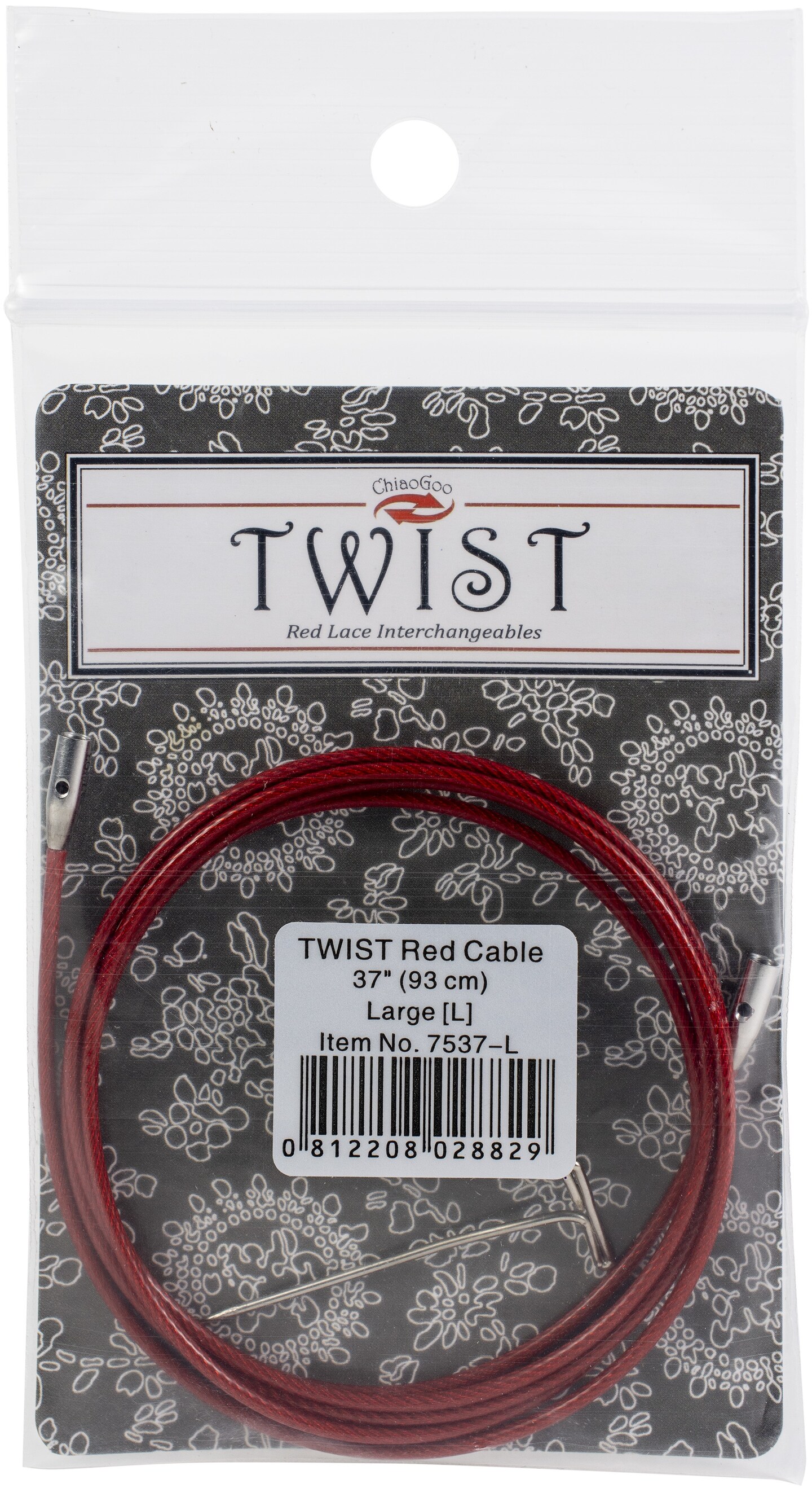 ChiaoGoo TWIST Red Lace Interchangeable Cables 37"-Large | Michaels