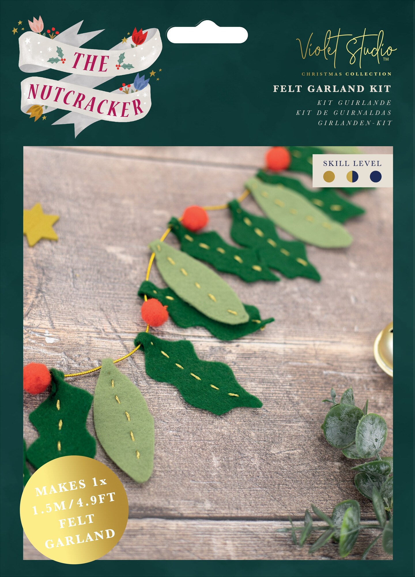 Violet Studio Felt Garland Kit-The Nutcracker | Michaels