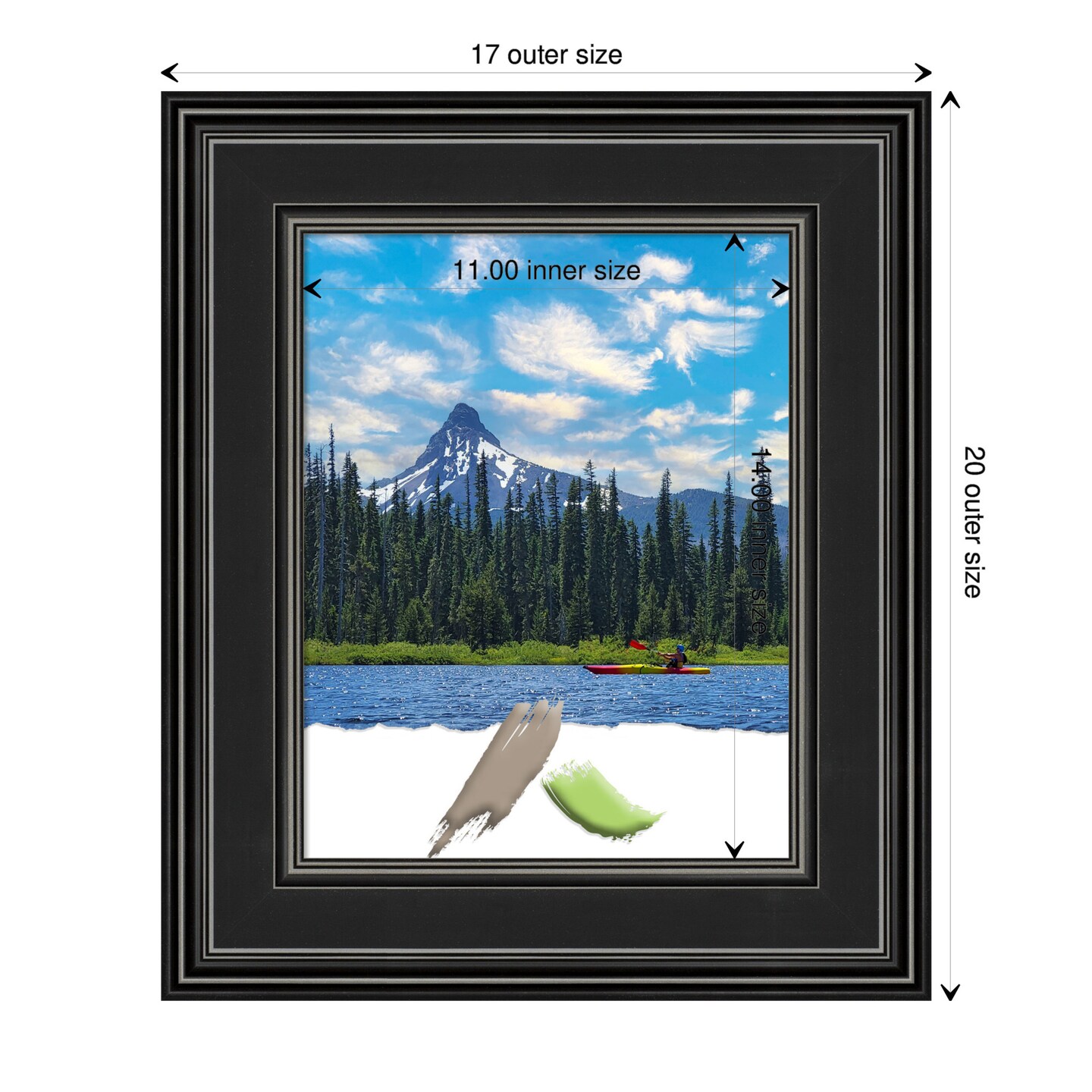 Amanti Art Ridge Picture Frame | Michaels