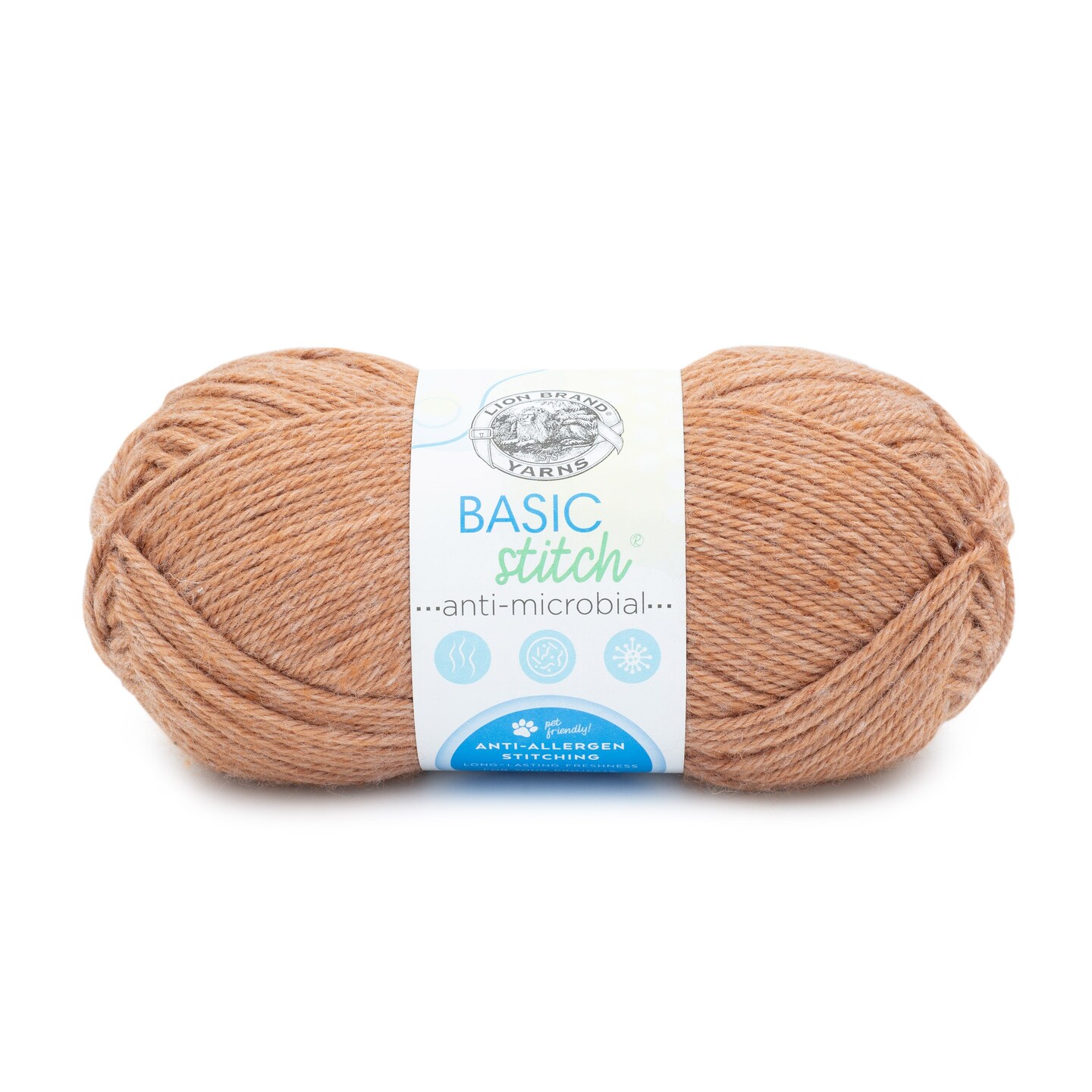 Lion Brand Basic Stitch Antimicrobial Yarn-Spice | Michaels