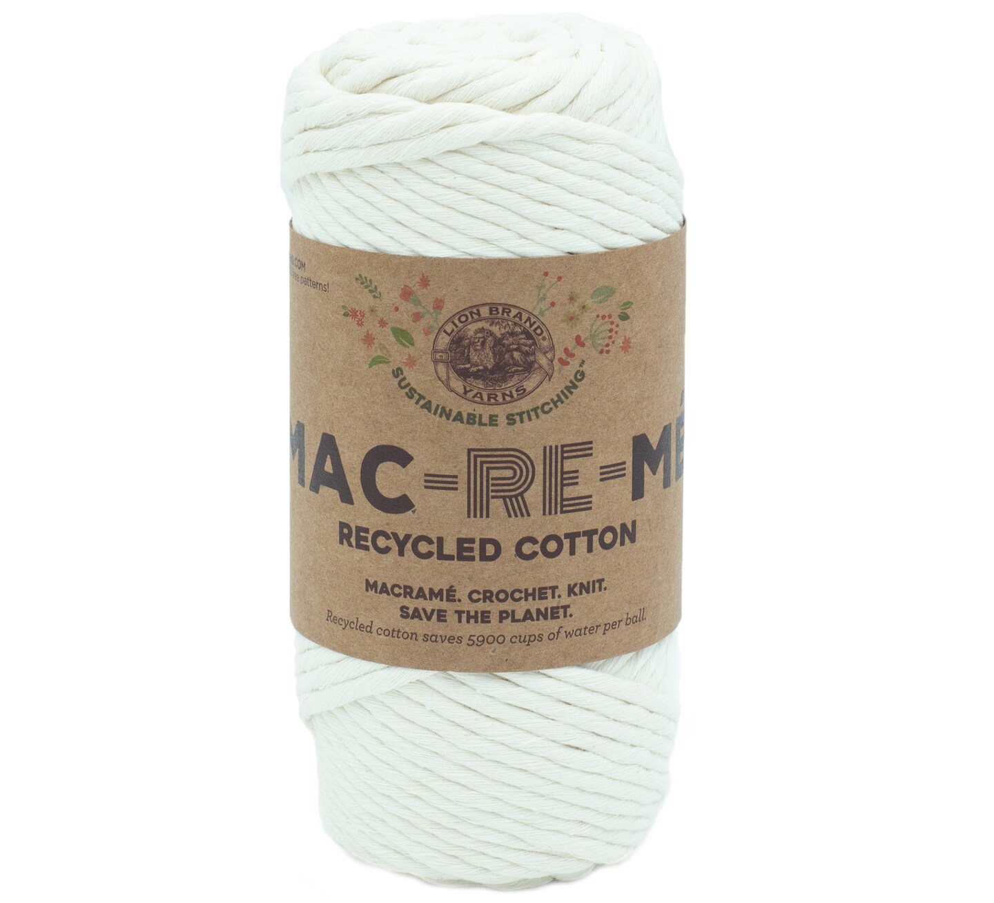 Lion Brand Mac-Re-Me Yarn-Natural | Michaels
