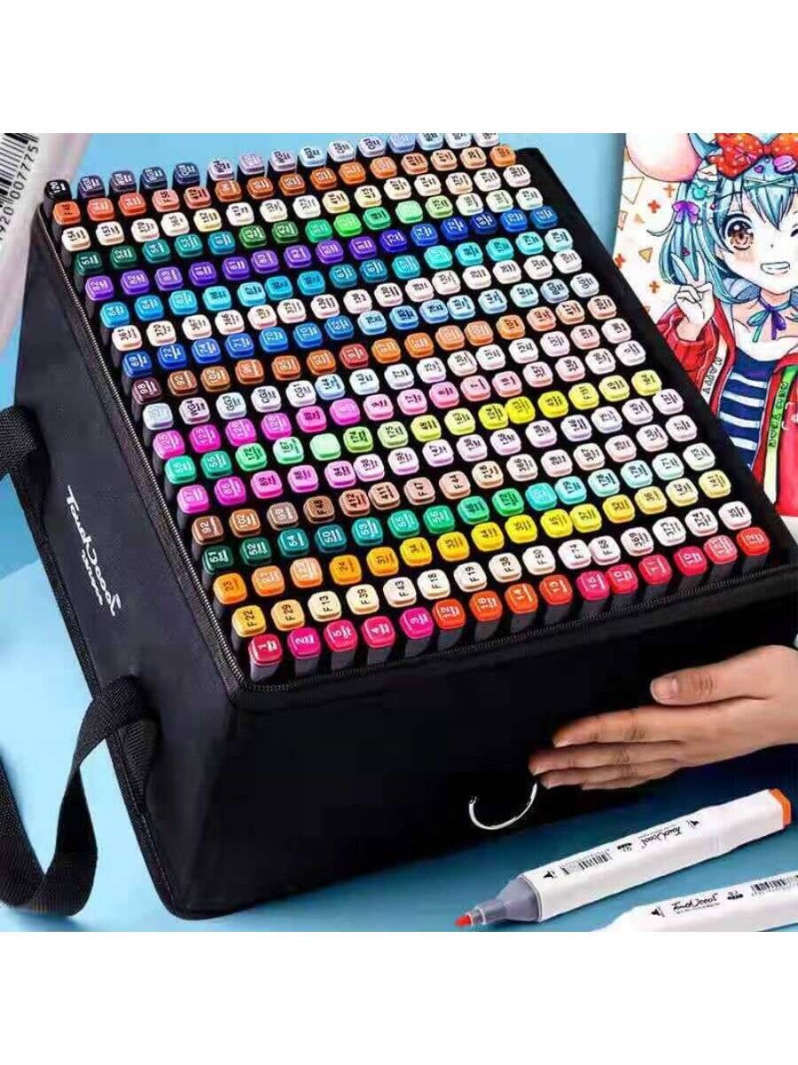 Dual Tip Marker Set - Perfect for Student Art, Drawing, and Coloring ...