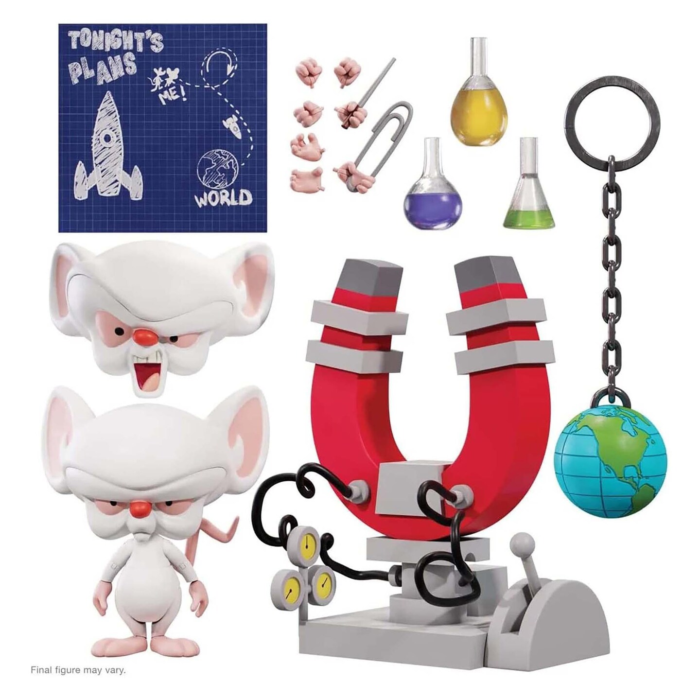 Animaniacs Ultimates The Brain 7-Inch Scale Action Figure | Michaels