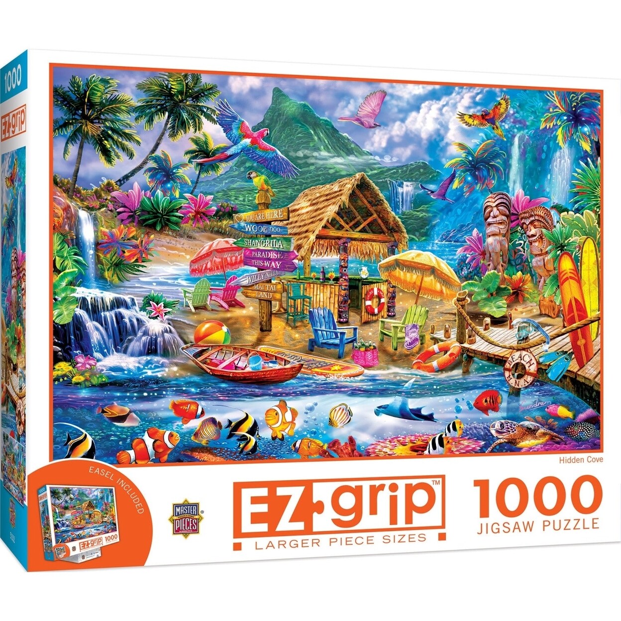 MasterPieces EZ Grip - Hidden Cove 1000 Piece Jigsaw Puzzle | Michaels
