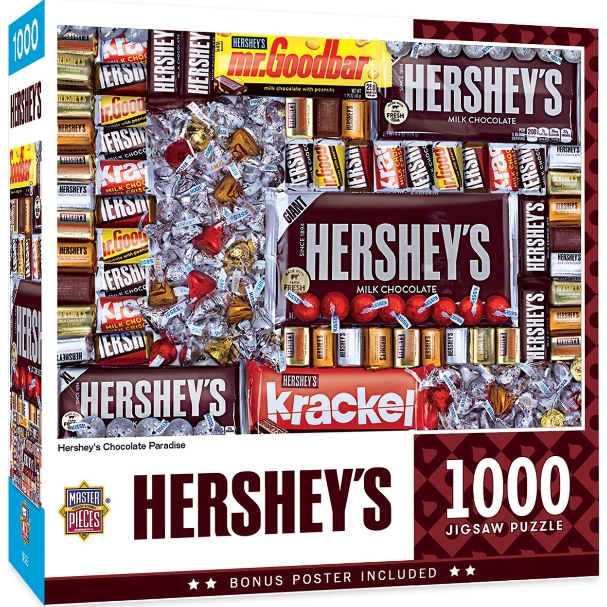 MasterPieces Hersheys Chocolate Paradise - 1000 Piece Jigsaw Puzzle ...