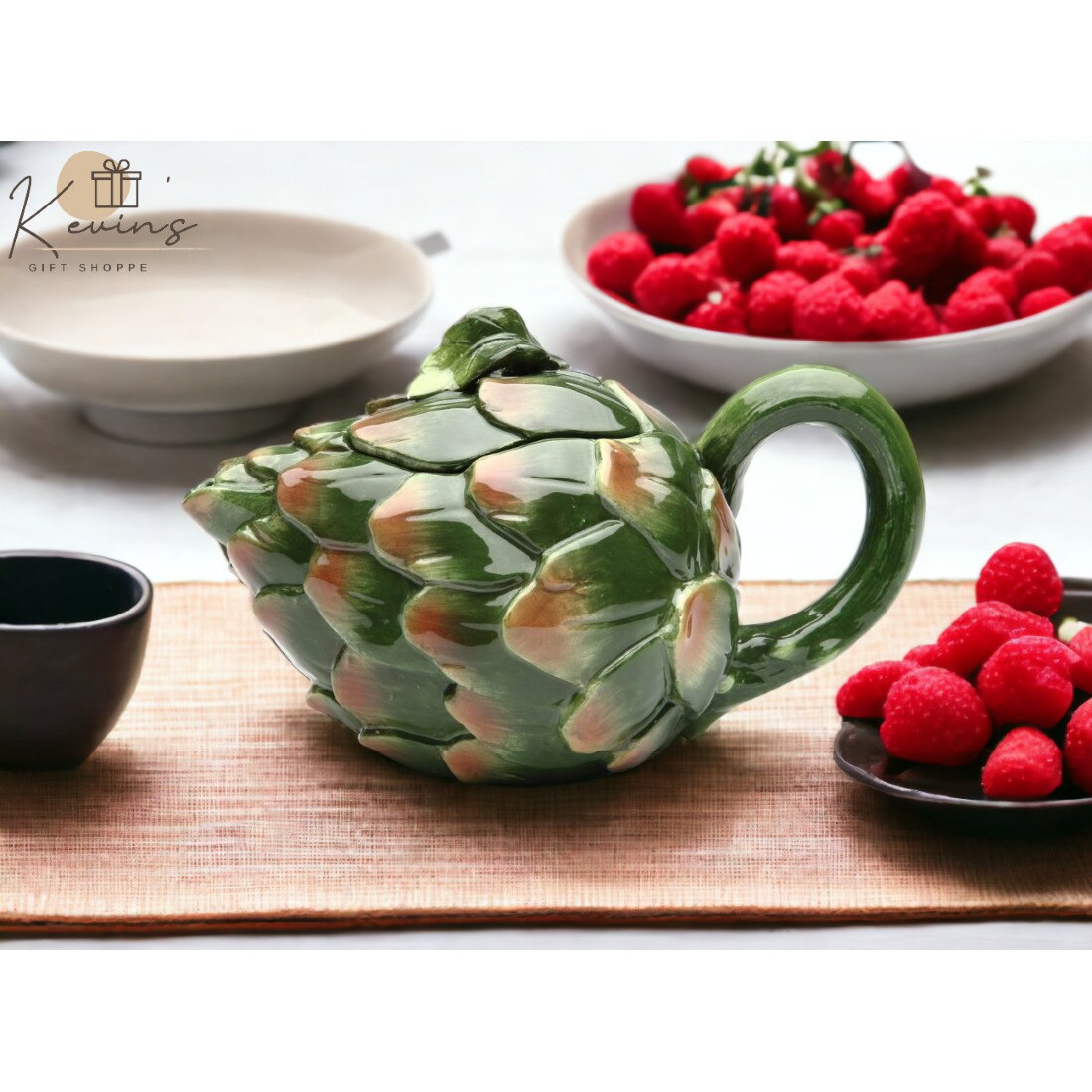 Ceramic Artichoke Teapot,ceramic tea Kettle for Tea gift for tea lovers ...