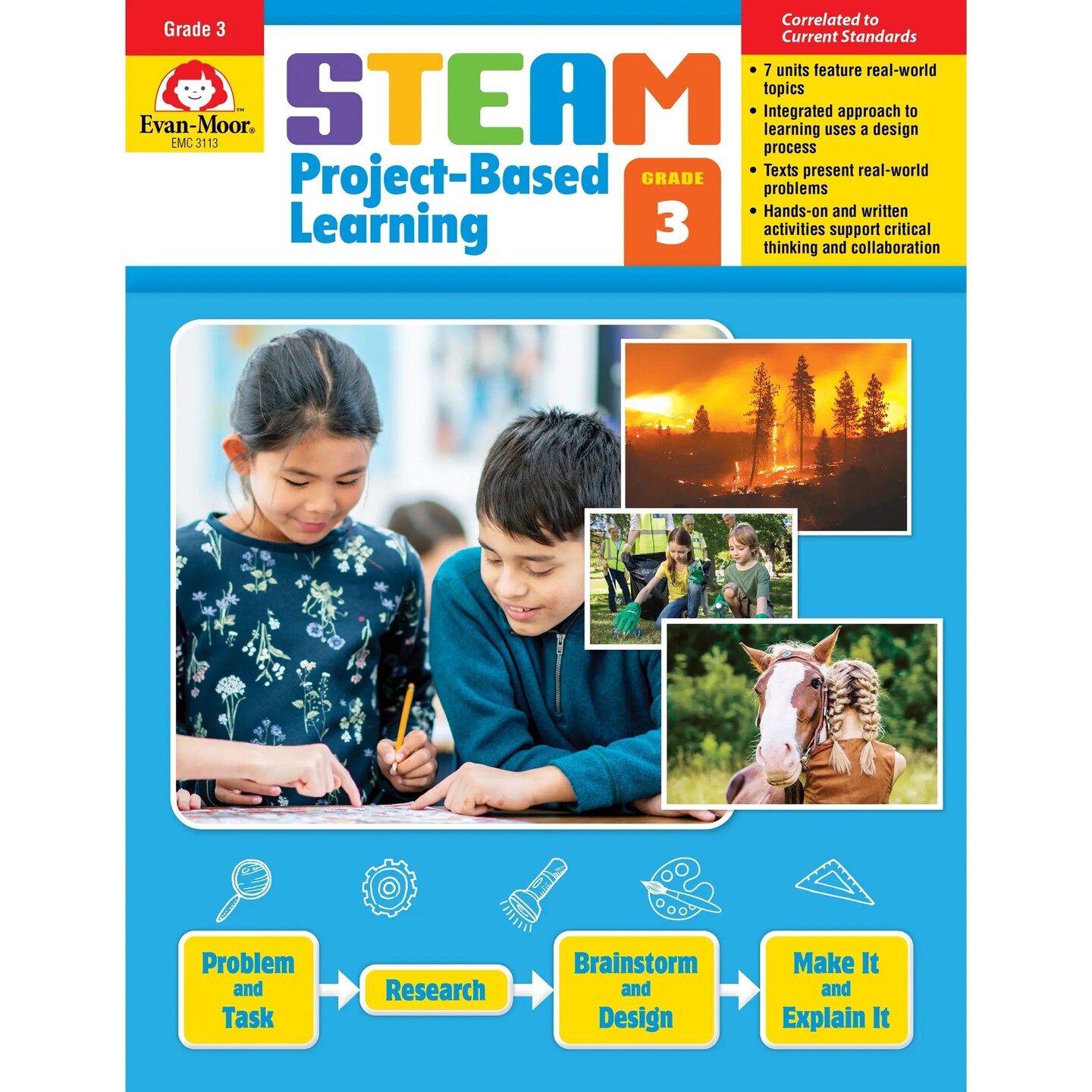 STEAM Project-Based Learning Activity Book - Grade 3 | Michaels