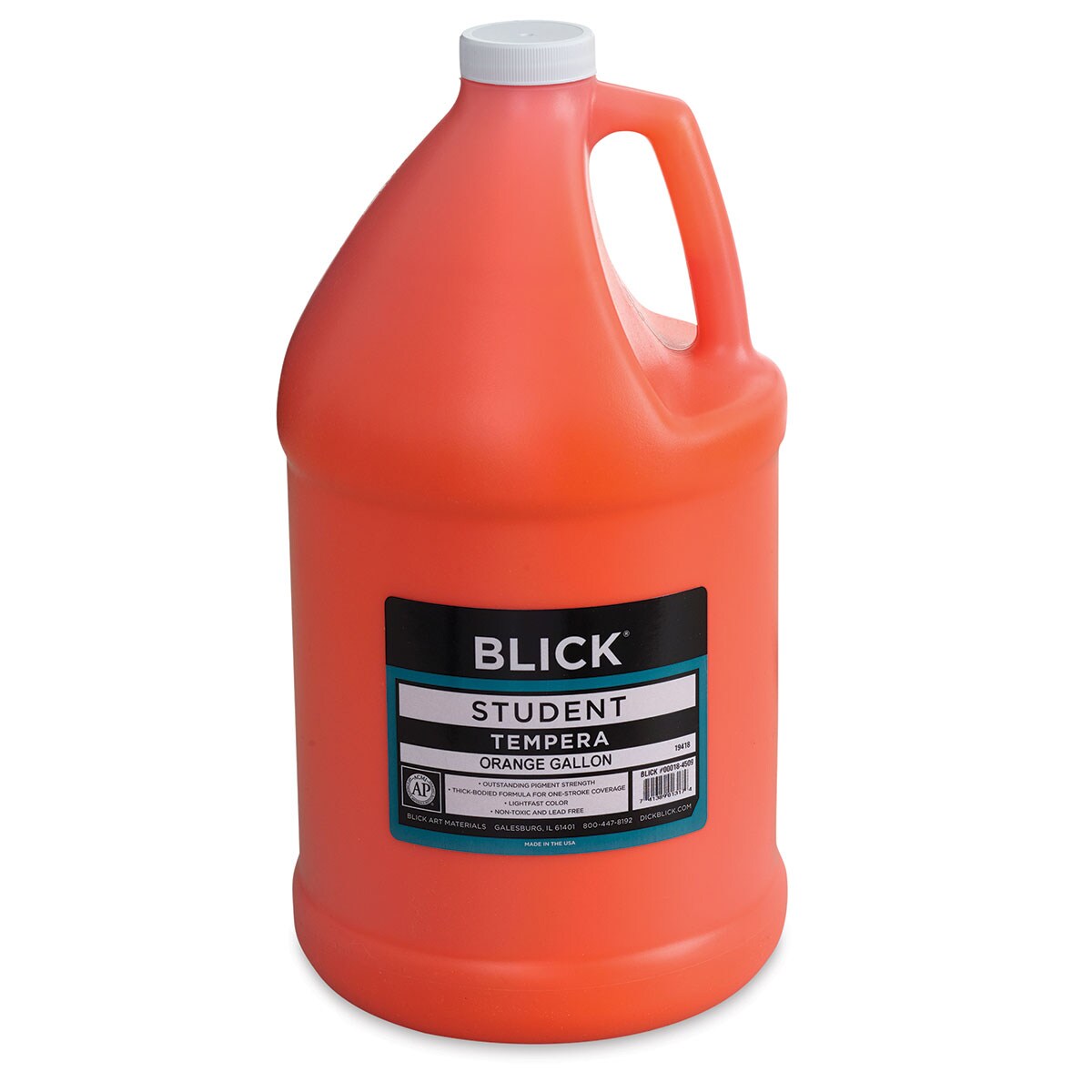Blick Student Grade Tempera - Orange, Gallon | Michaels