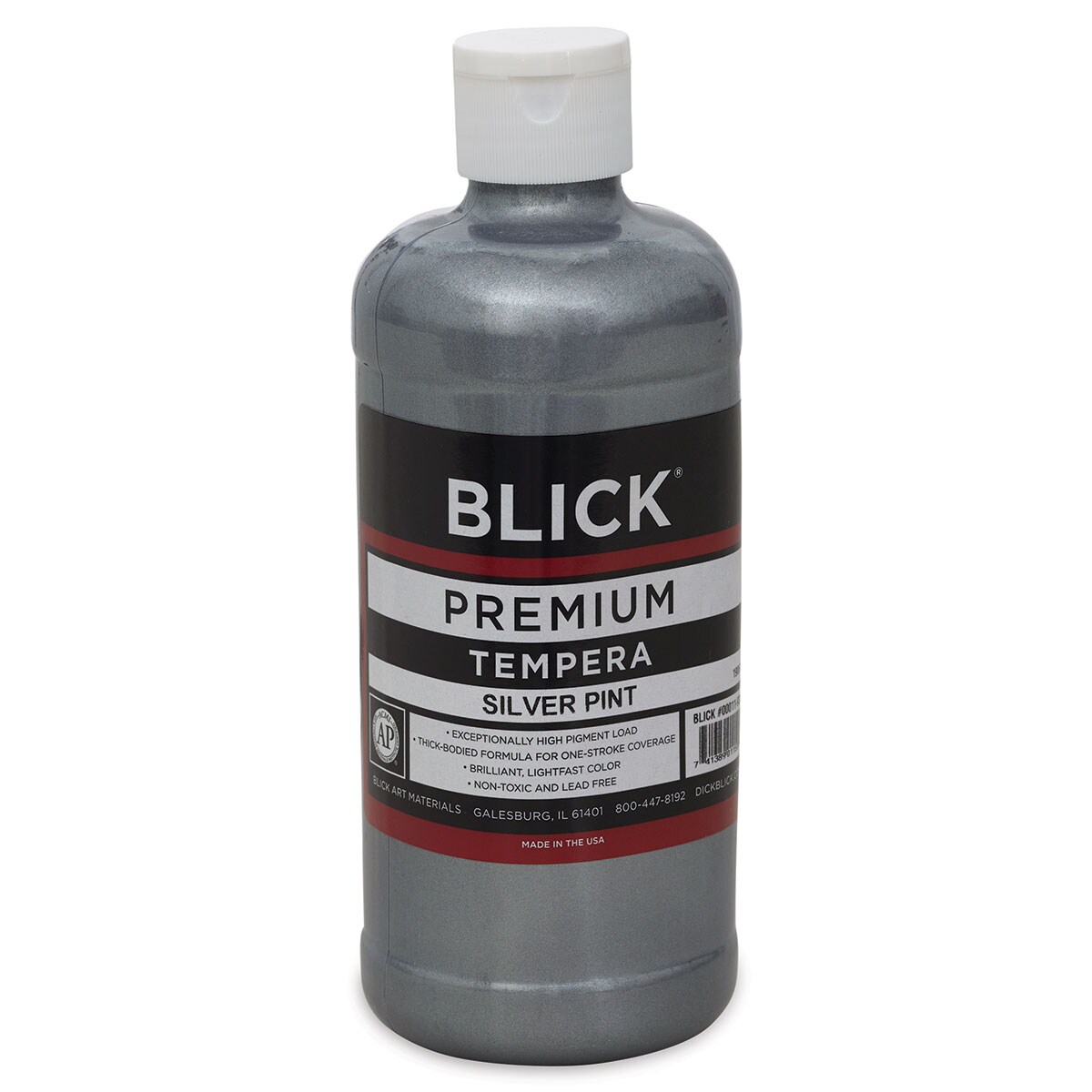 Blick Premium Grade Tempera - Silver, Pint | Michaels