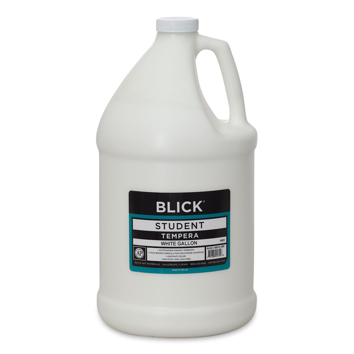 Blick Student Tempera Paint - White, 128 oz bottle | Michaels