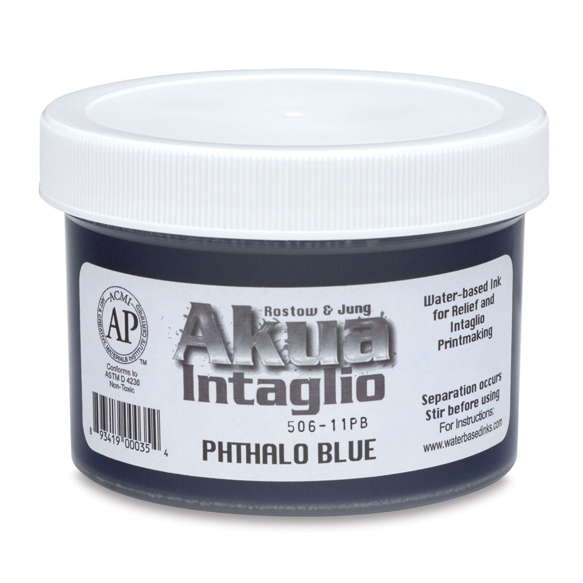Akua Intaglio Ink - Phthalo Blue, 237 ml | Michaels