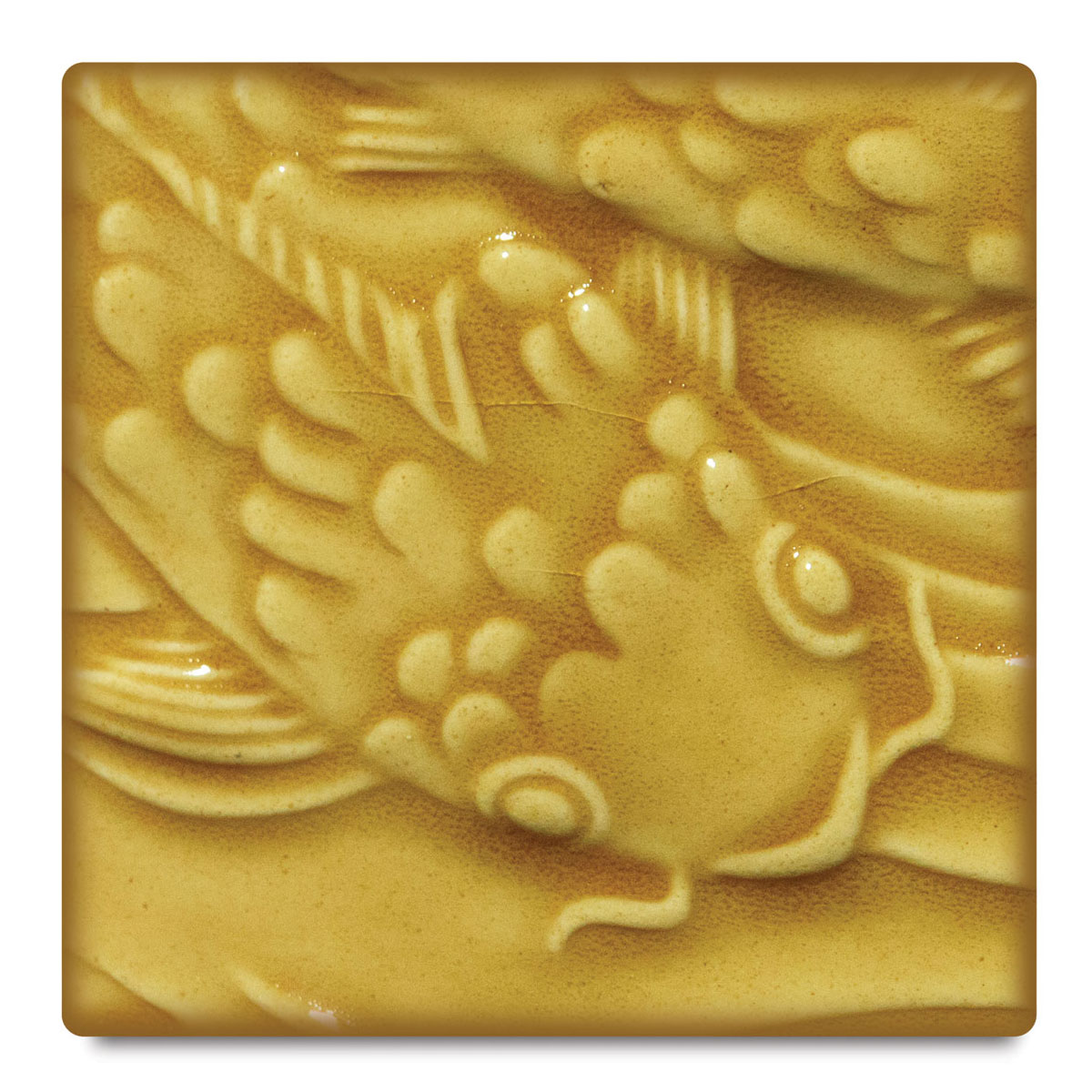 Amaco Liquid Gloss Glaze - Pint, Dark Yellow, Translucent | Michaels