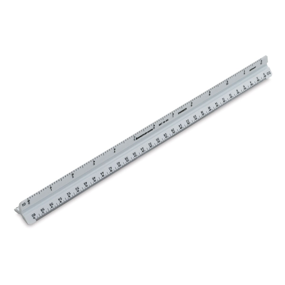 Staedtler Triangular Scale - 12", Engineer with Color-Coded Grooves ...