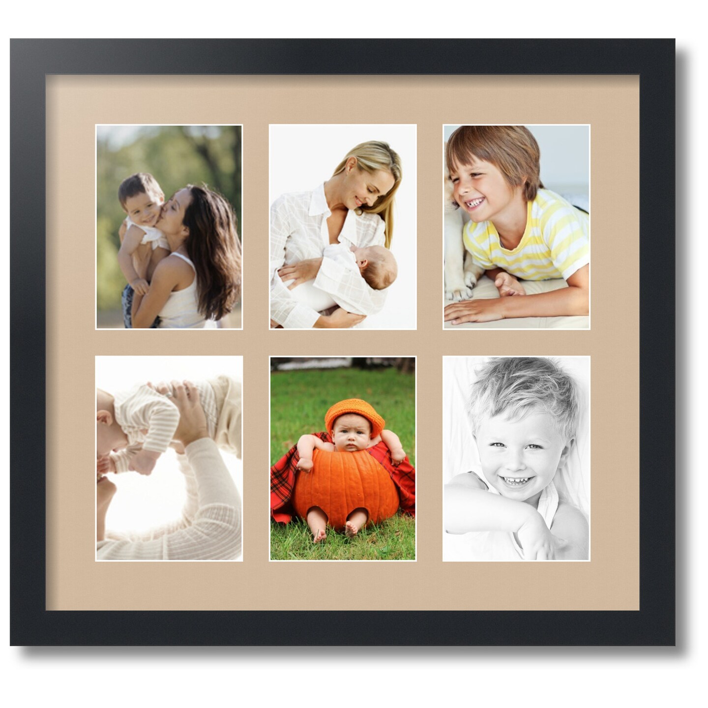 ArtToFrames Collage Photo Picture Frame with 6 - 5x7 inch Openings ...