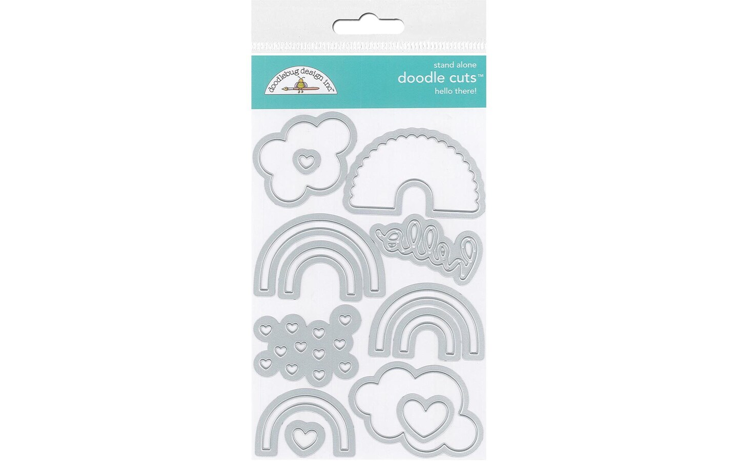 Doodlebug Lots of Love Doodle Cuts Hello There!, Model: PA-378572 ...