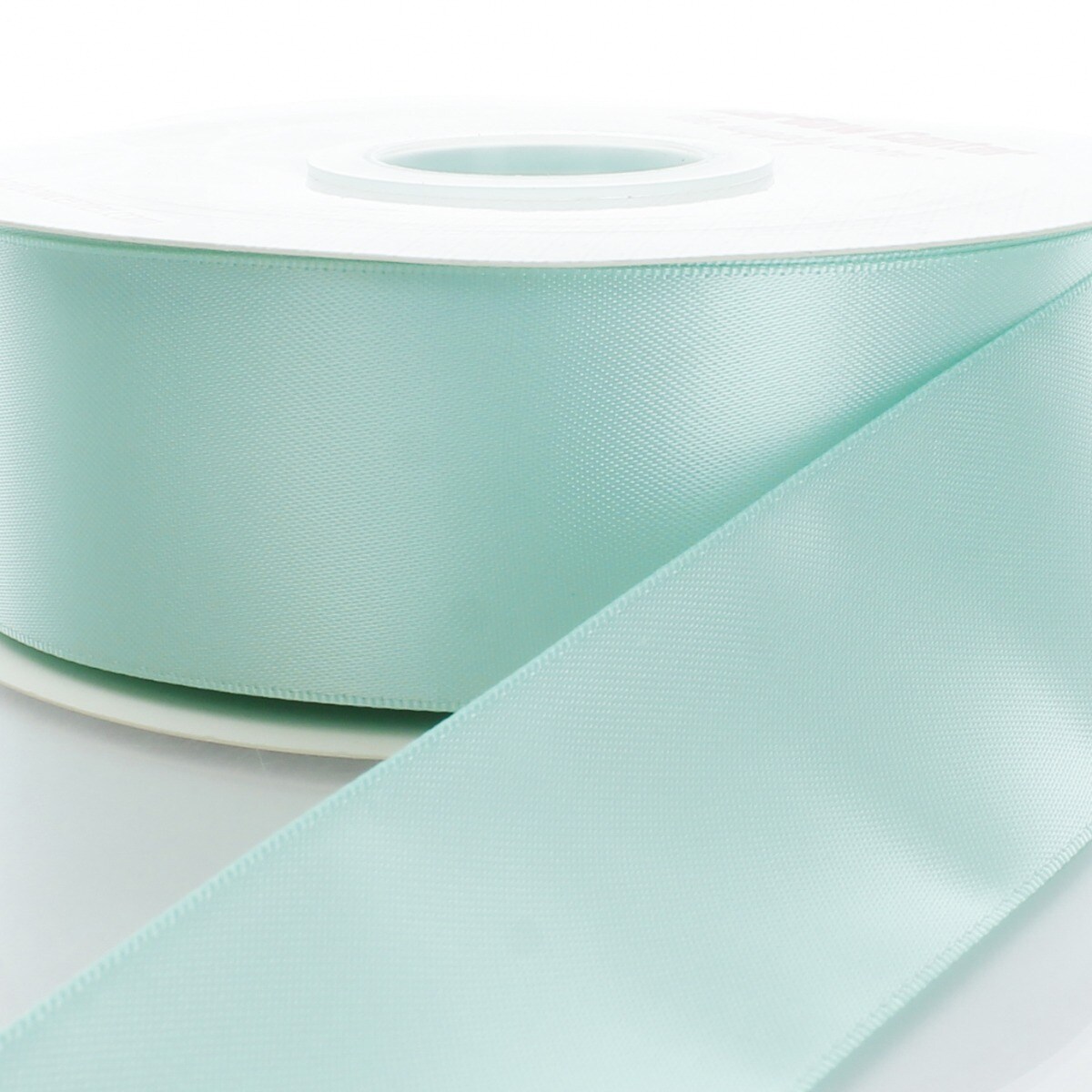 4" Double Faced Satin Ribbon 314 Aqua 100yd | Michaels