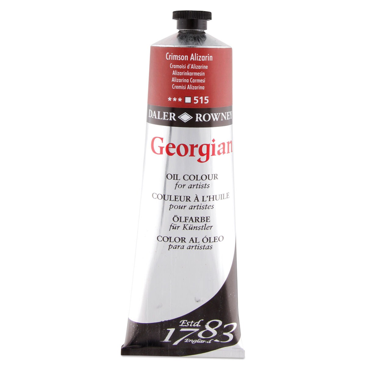 Daler-Rowney Georgian Oil Color - Crimson Alizarin, 225 ml tube | Michaels