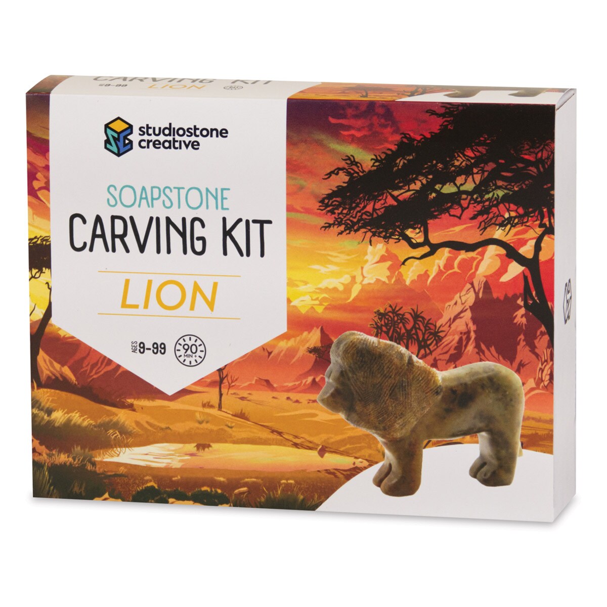 StudioStone Creative Soapstone Carving Kit-Lion | Michaels