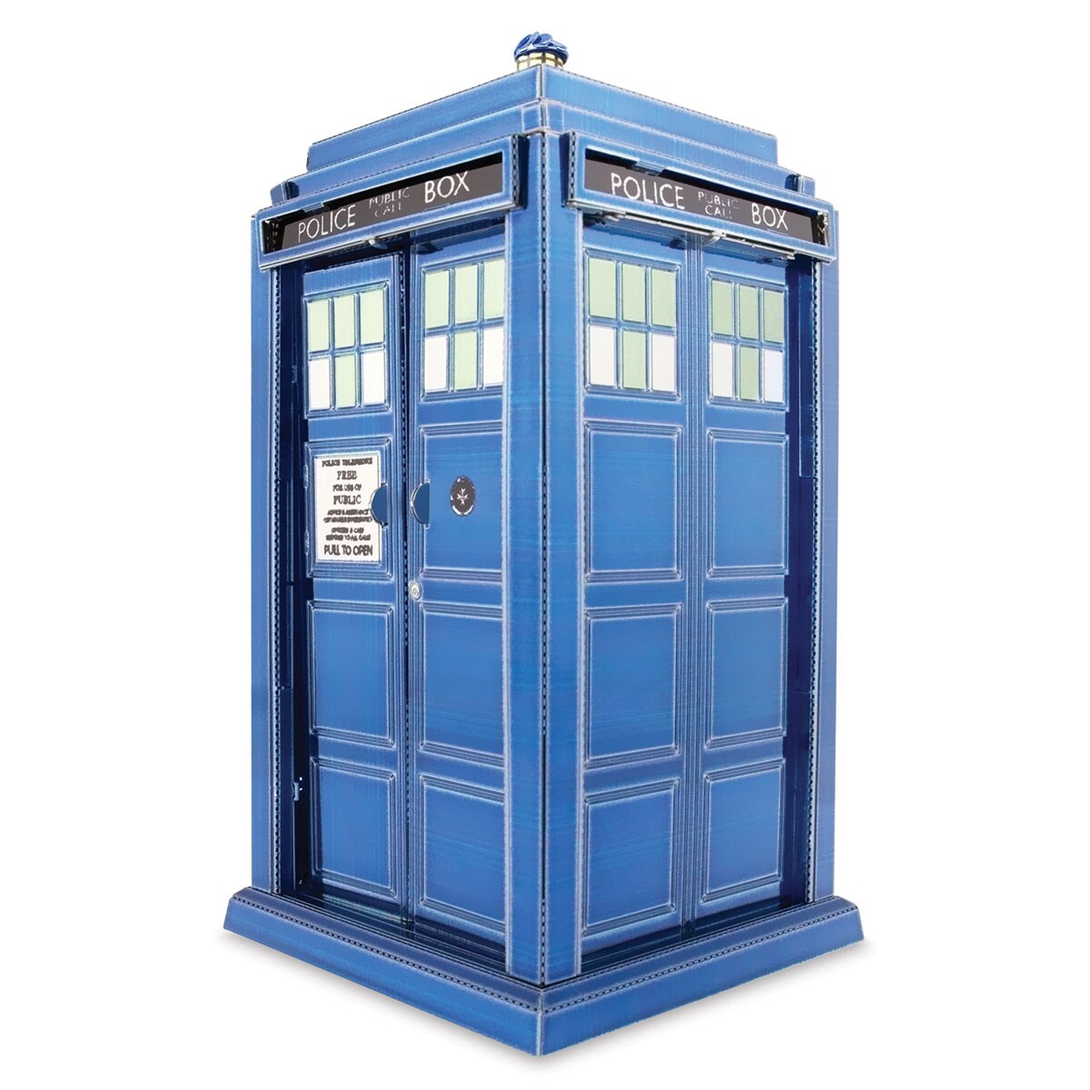 Metal Earth Doctor Who 3D Metal Model Kit - Blue Tardis | Michaels