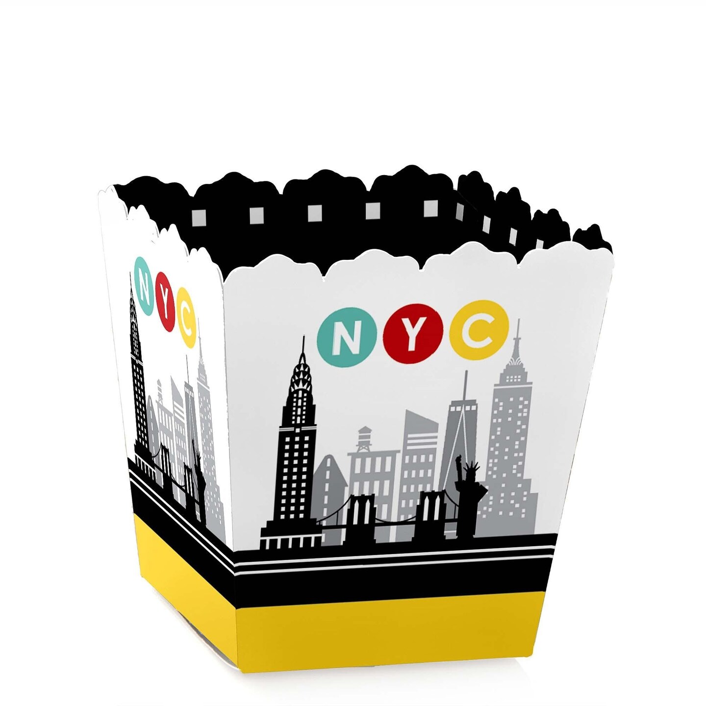 Big Dot of Happiness NYC Cityscape - Party Mini Favor Boxes - New York ...