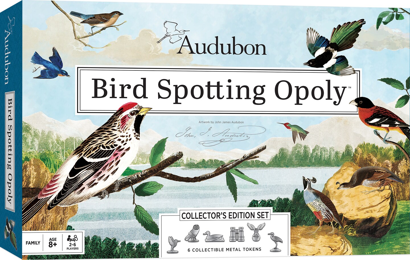 MasterPieces Opoly Board Games - Audubon Opoly - Officially Licensed ...