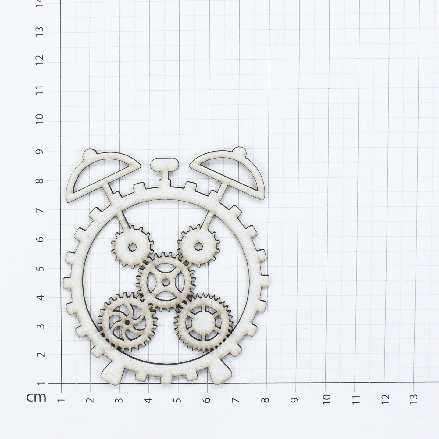 Pack of 3 - Little Birdie Primed Chipboard-Cog Clock | Michaels