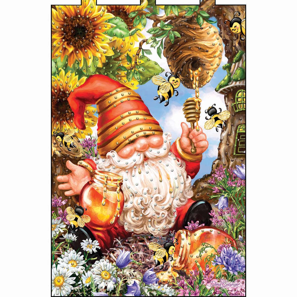 Design Works The Honey Gnome Banner Felt & Sequin Kit | Michaels