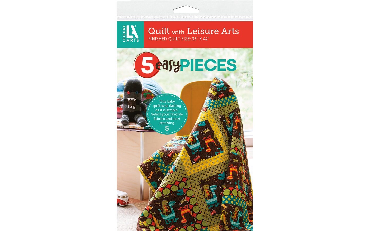 Leisure Arts 5 Easy Pieces Quilting Pattern | Michaels