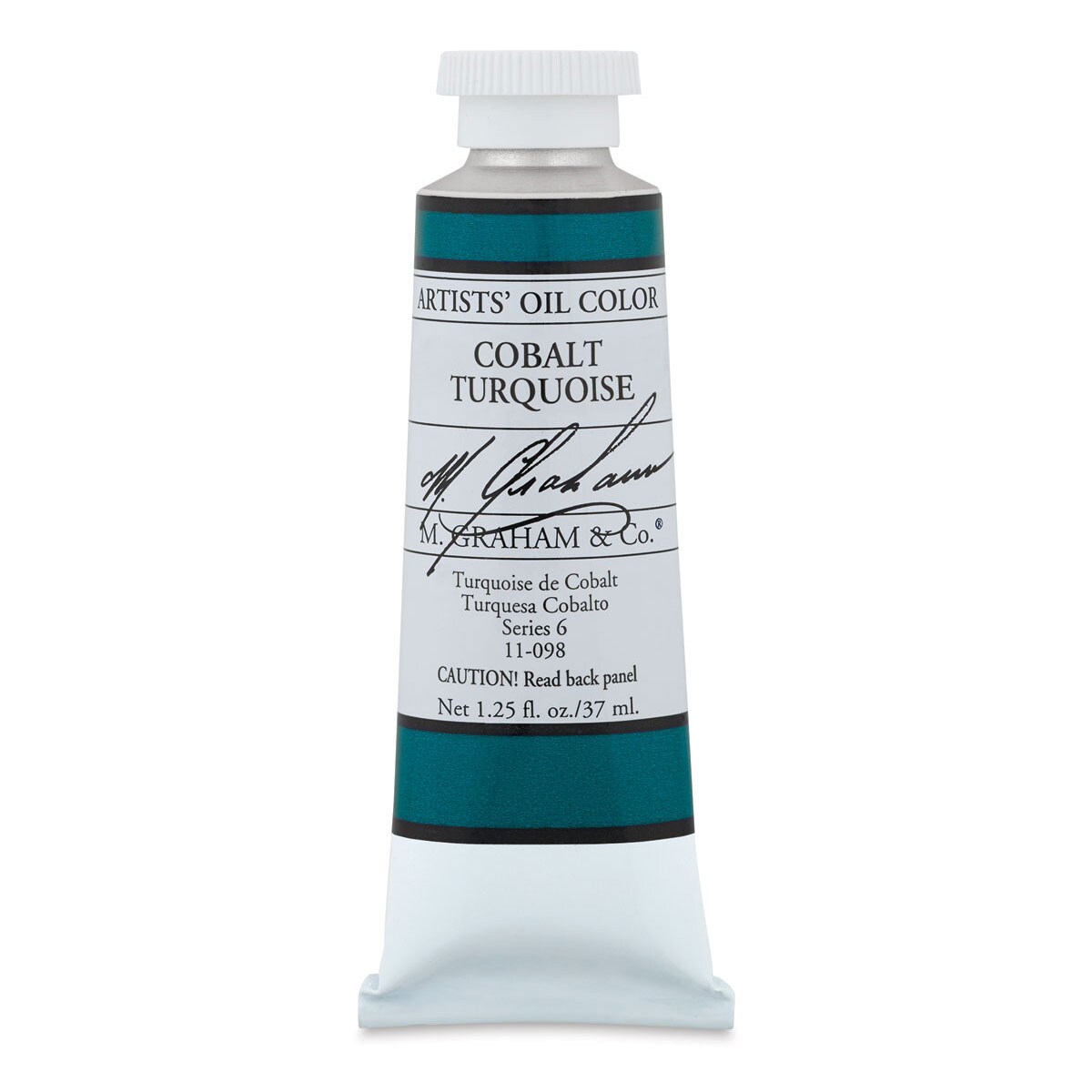 M. Graham Artists' Oil Color - Cobalt Turquoise, 37 ml tube | Michaels