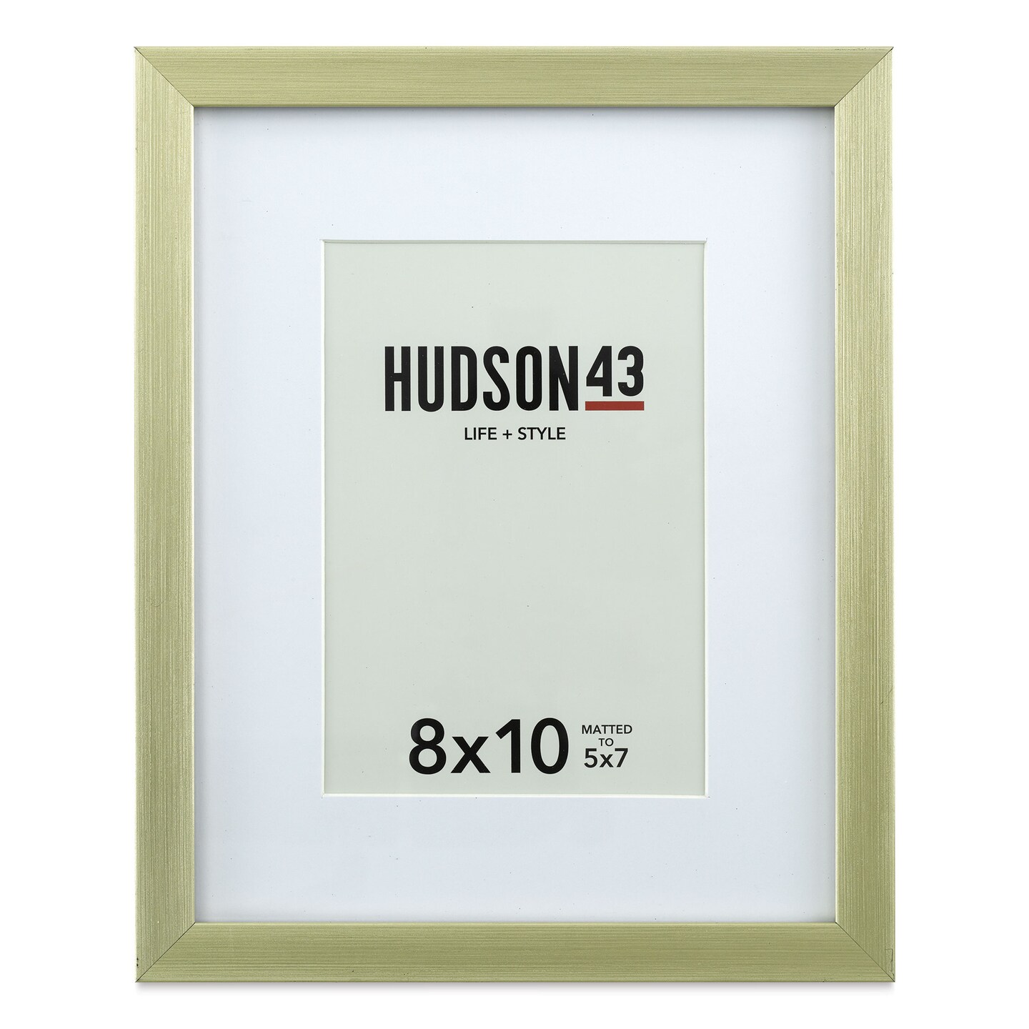 Hudson 43 Gallery Metallic Frames - Brass, 8" x 10", Easel Back | Michaels