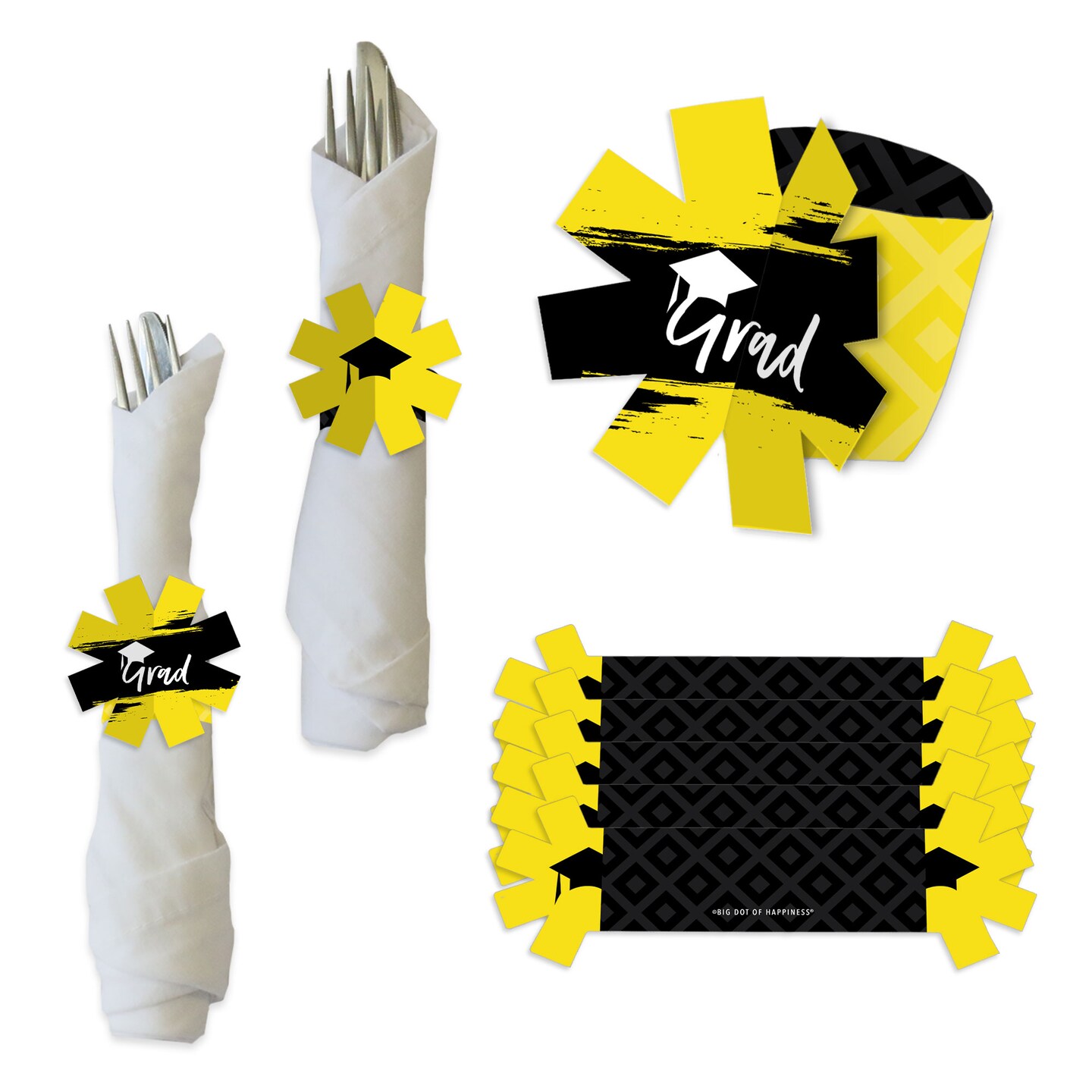 Big Dot of Happiness Yellow Grad - Best is Yet to Come - Yellow ...