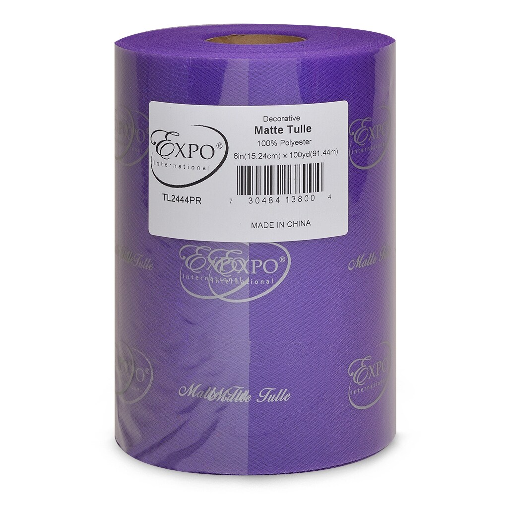 Decorative Matte Tulle Spool of 6 inch X 100 yards | Michaels