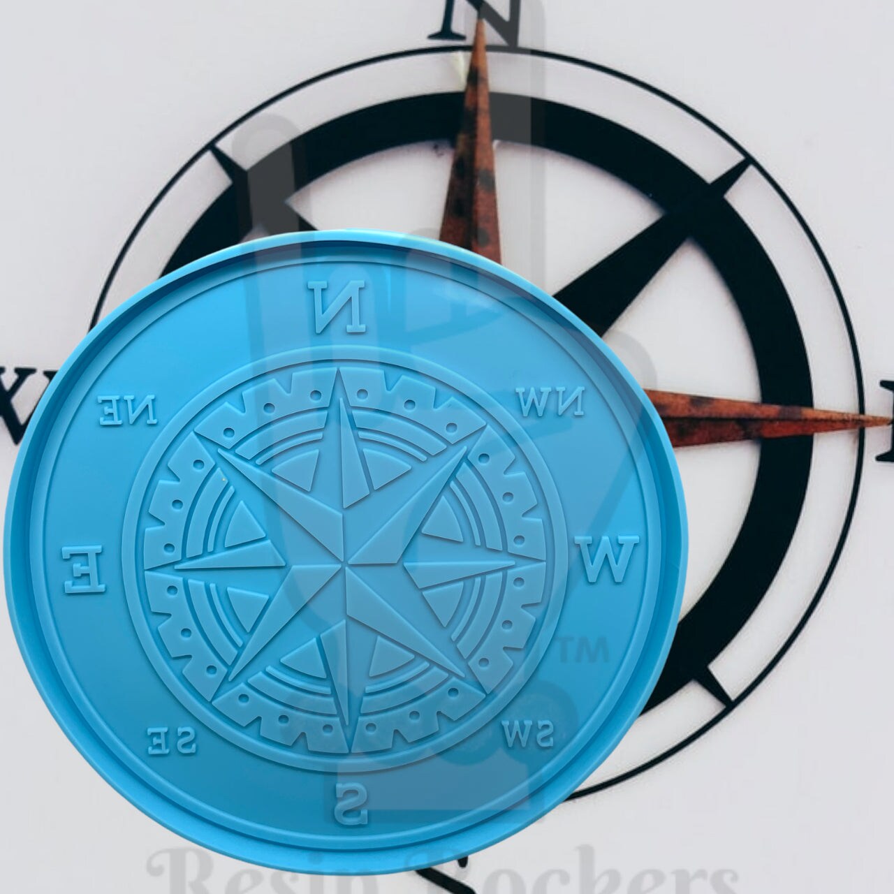 Compass Tray Silicone Mold for Epoxy Resin Art | Michaels
