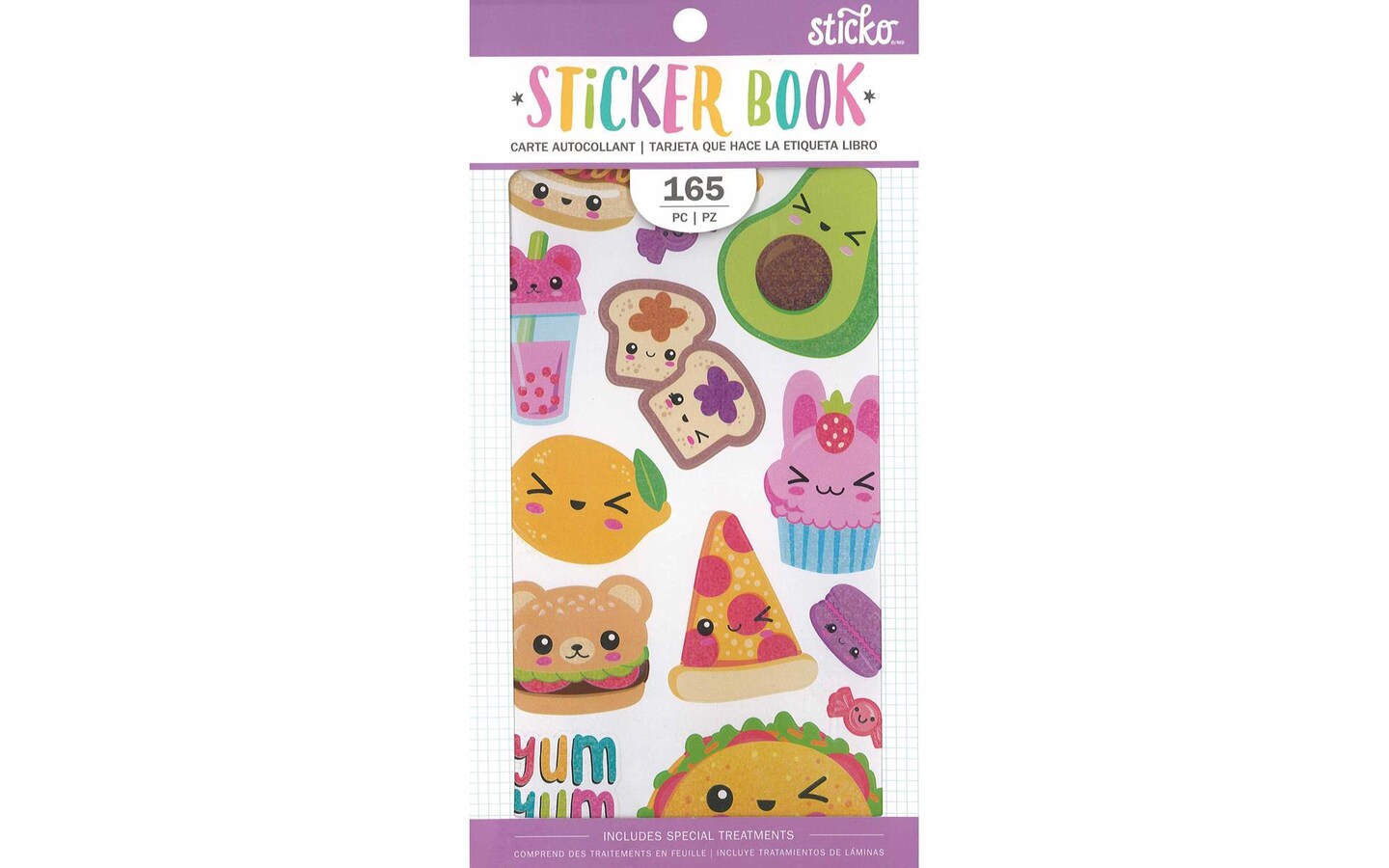 AMC Sticker Book Small Kawaii Food | Michaels