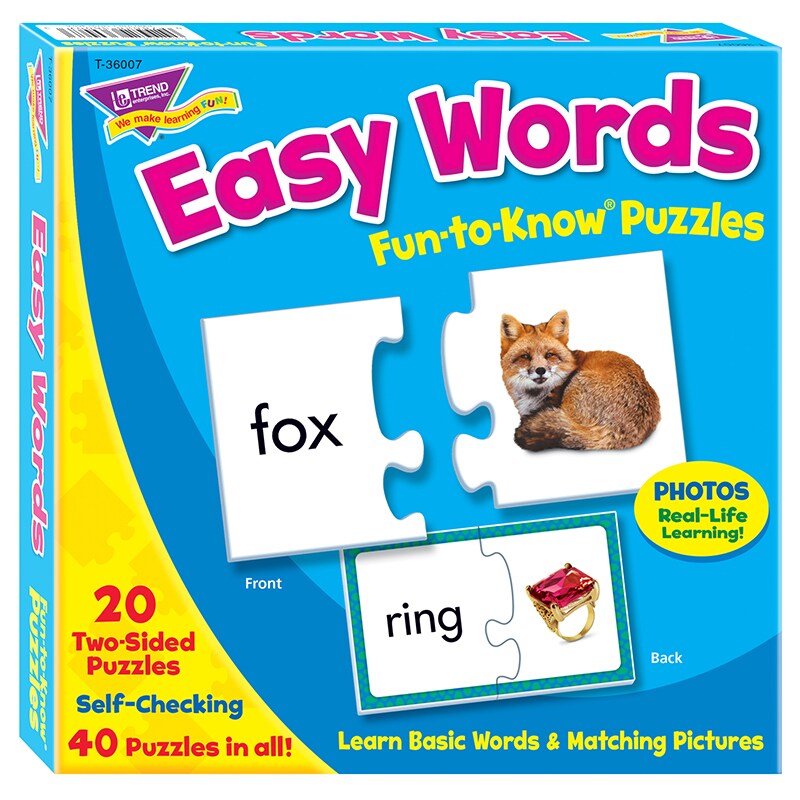 Easy Words Fun-To-Know® Puzzles | Michaels