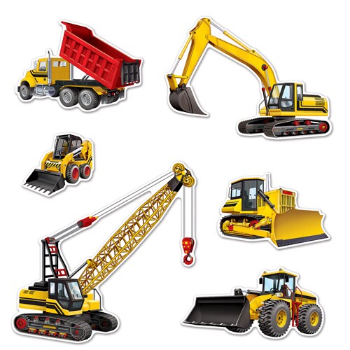 Construction Equipment Cutouts | Michaels