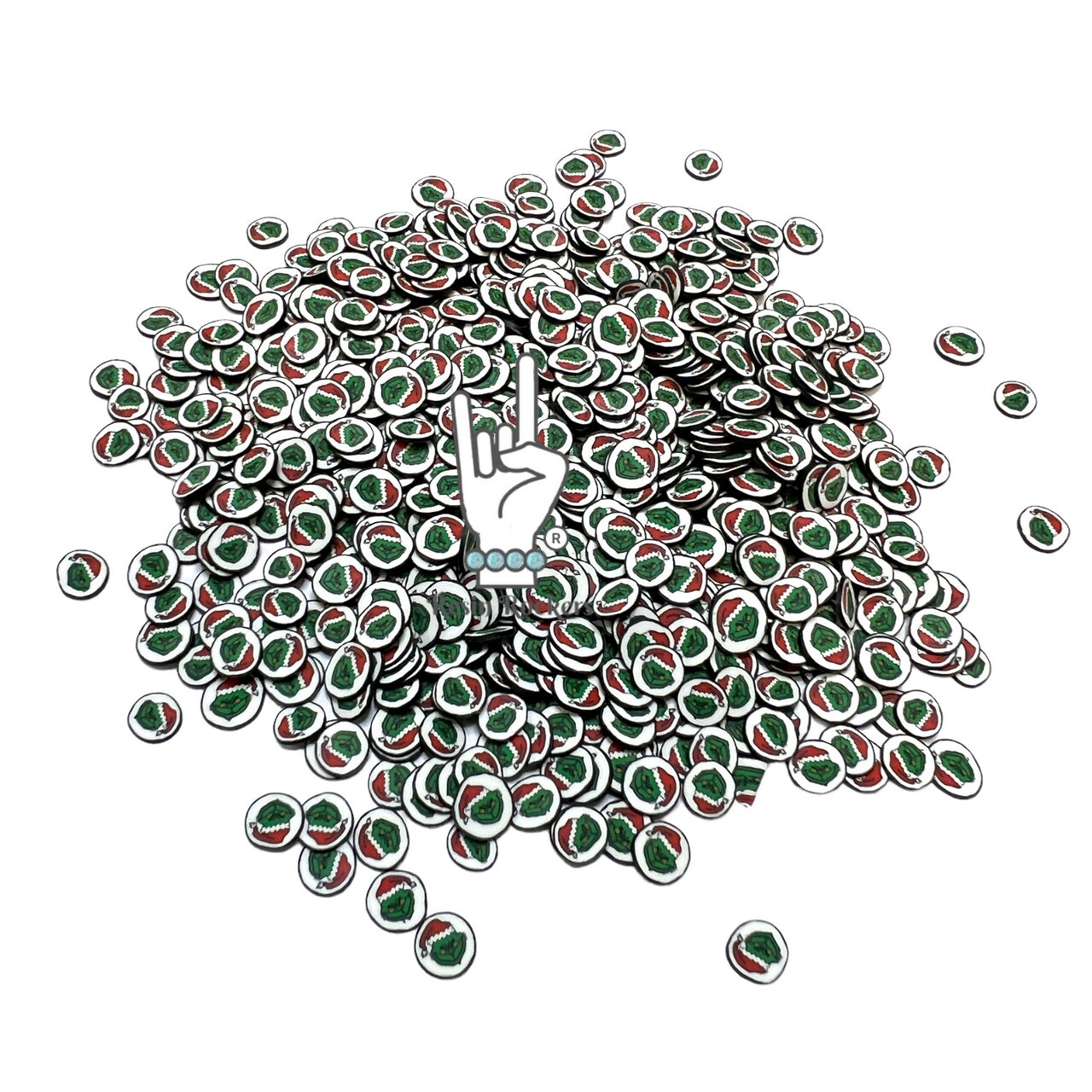 Mr. Grinch Inspired Polymer Clay Pieces for Epoxy and UV Resin Art ...