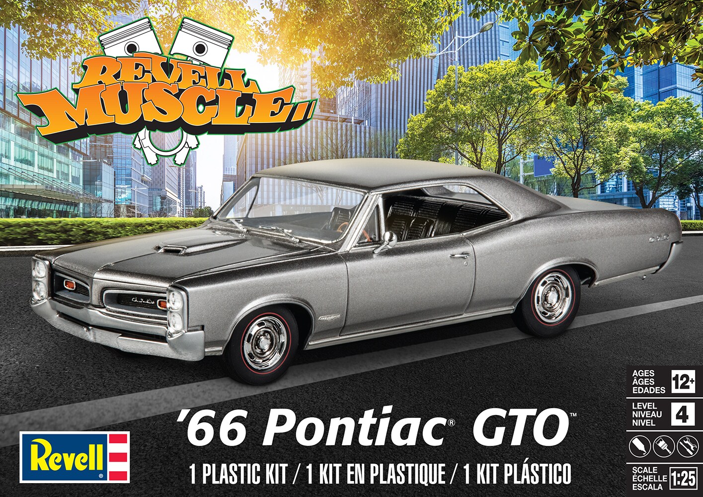 Revell Plastic Model Kit-66' Pontiac(R) Gto(Tm) 1:25 | Michaels