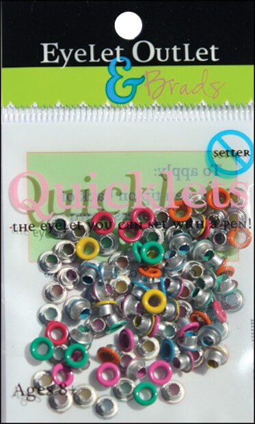Eyelet Outlet Quicklets Round 84/Pkg | Michaels