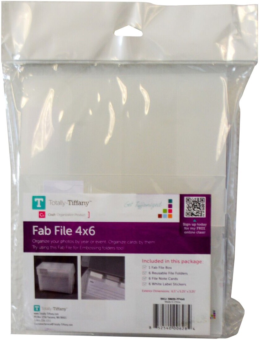 Totally-Tiffany Fab File 4"X6"-Small | Michaels