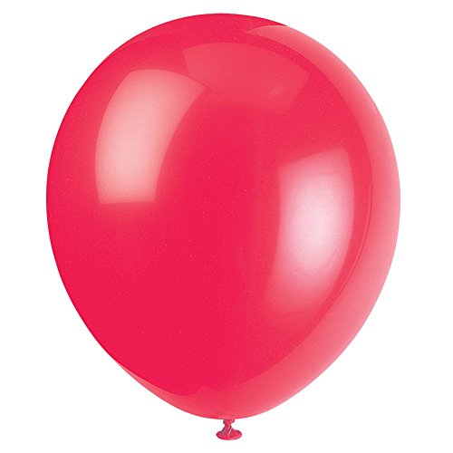 12" Ruby Red Balloons 10 Count | Michaels