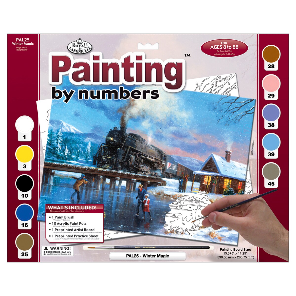 Royal & Langnickel(R) Paint By Number Kit 15.375"X11.25" | Michaels