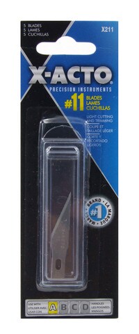 XACTO CLASSIC FINE POINT BLADE 5 PACK NO11 | Michaels